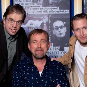 Jack van Gelder en Sander Schimmelpenninck in Dit Was Het Nieuws ...